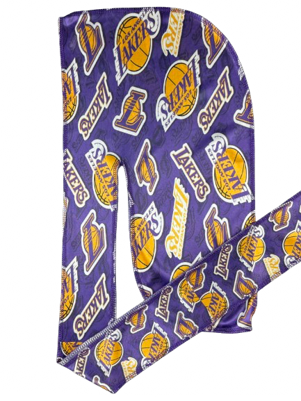 NBA Los Angeles Lakers Silky Durag – JustWaverzDurags™