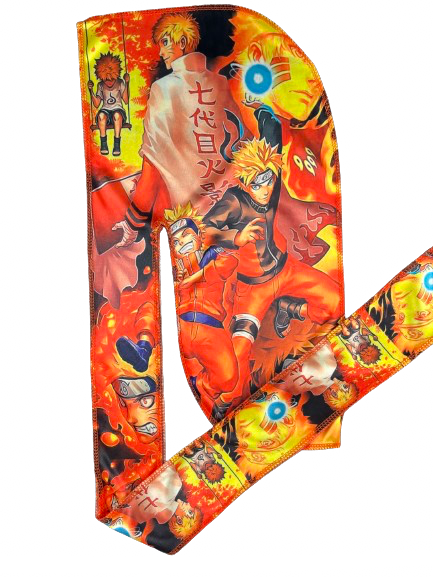 Naruto All Forms Silky Durag – JustWaverzDurags™