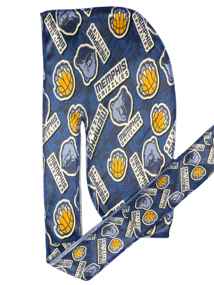 NBA Memphis Grizzlies Silky Durag – JustWaverzDurags™