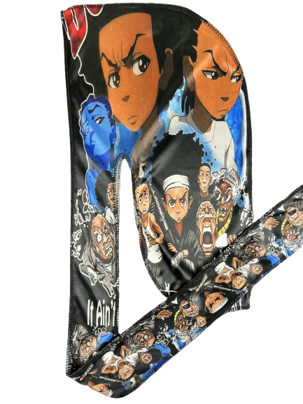 The Boondocks Show Silky Durag – JustWaverzDurags™