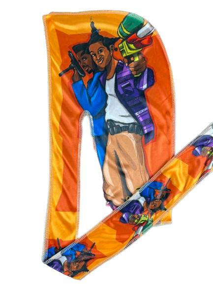 Don't Be A Menace Silky Durag – JustWaverzDurags™