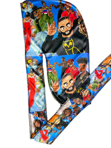 Hip Hop Anime Silky Durag – JustWaverzDurags™