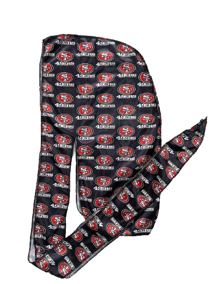 NFL San Francisco 49ers Silky Durag – JustWaverzDurags™